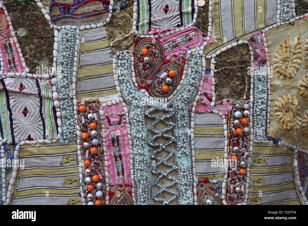 Indian patchwork quilt india Banque de photographies et d’images à ...