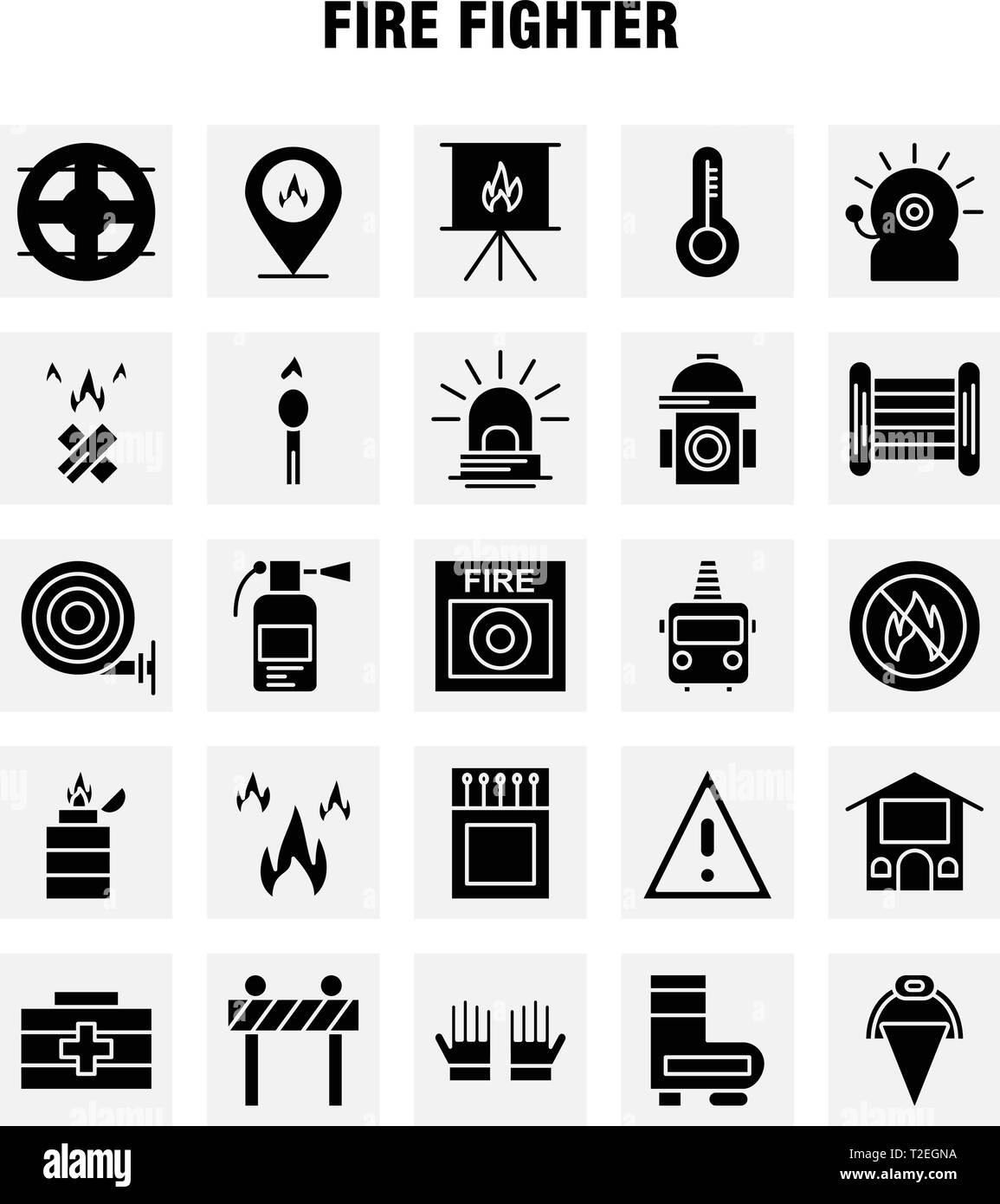 Pac fire Banque d'images vectorielles - Alamy