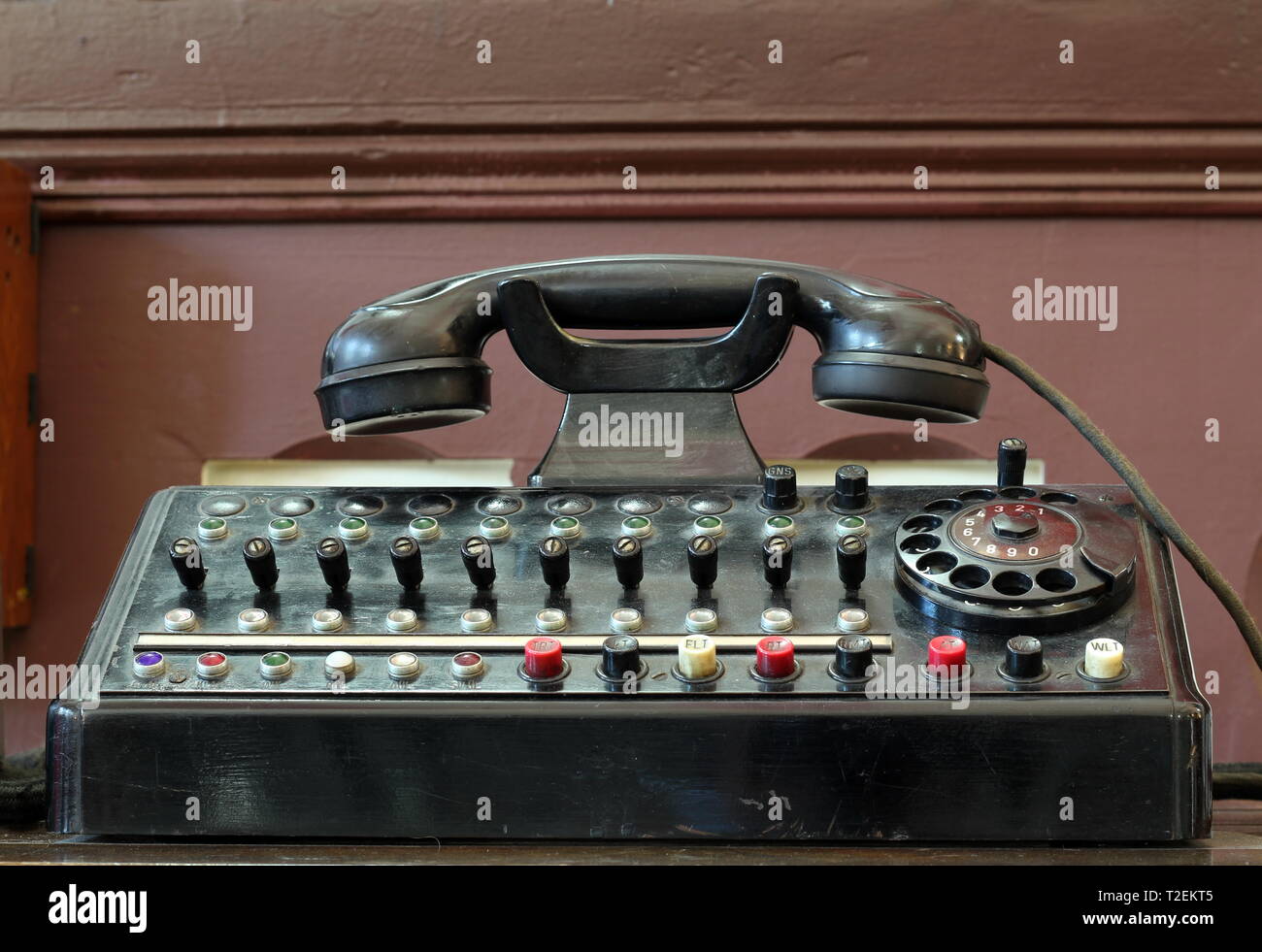 Vintage telecommunication system Banque de photographies et d’images à ...