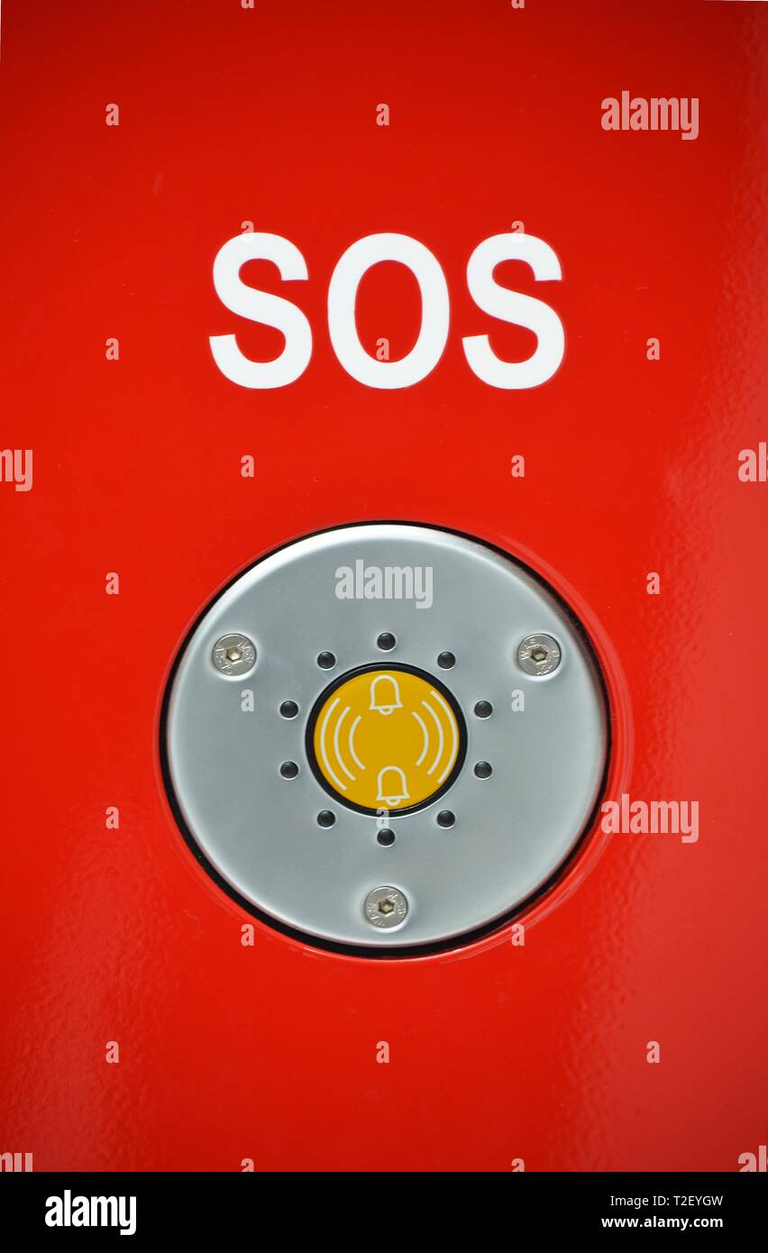 Bouton d'appel d'urgence Banque de photographies et d’images à haute ...