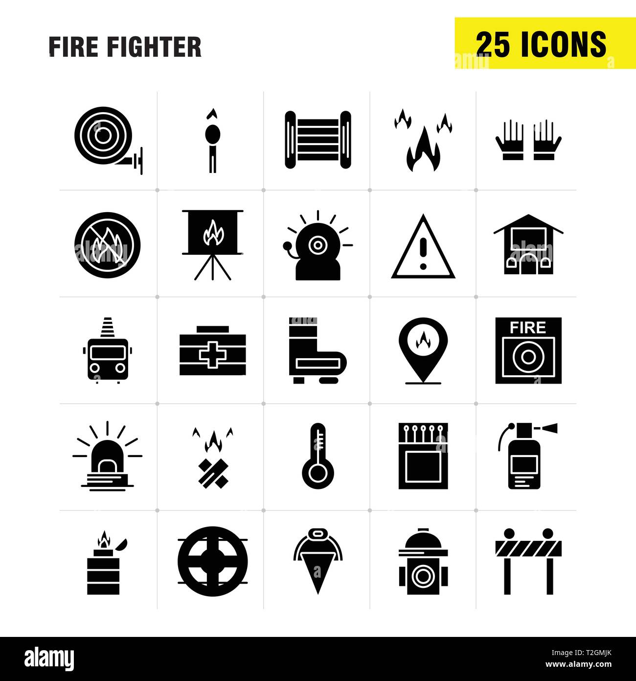 Pac fire Banque d'images vectorielles - Alamy