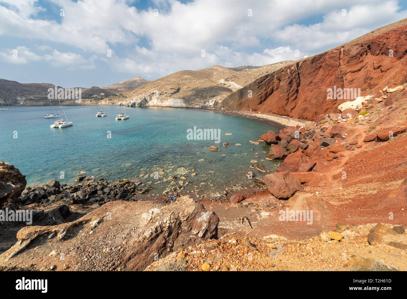 Plage rouge Banque de photographies et d’images à haute résolution - Alamy