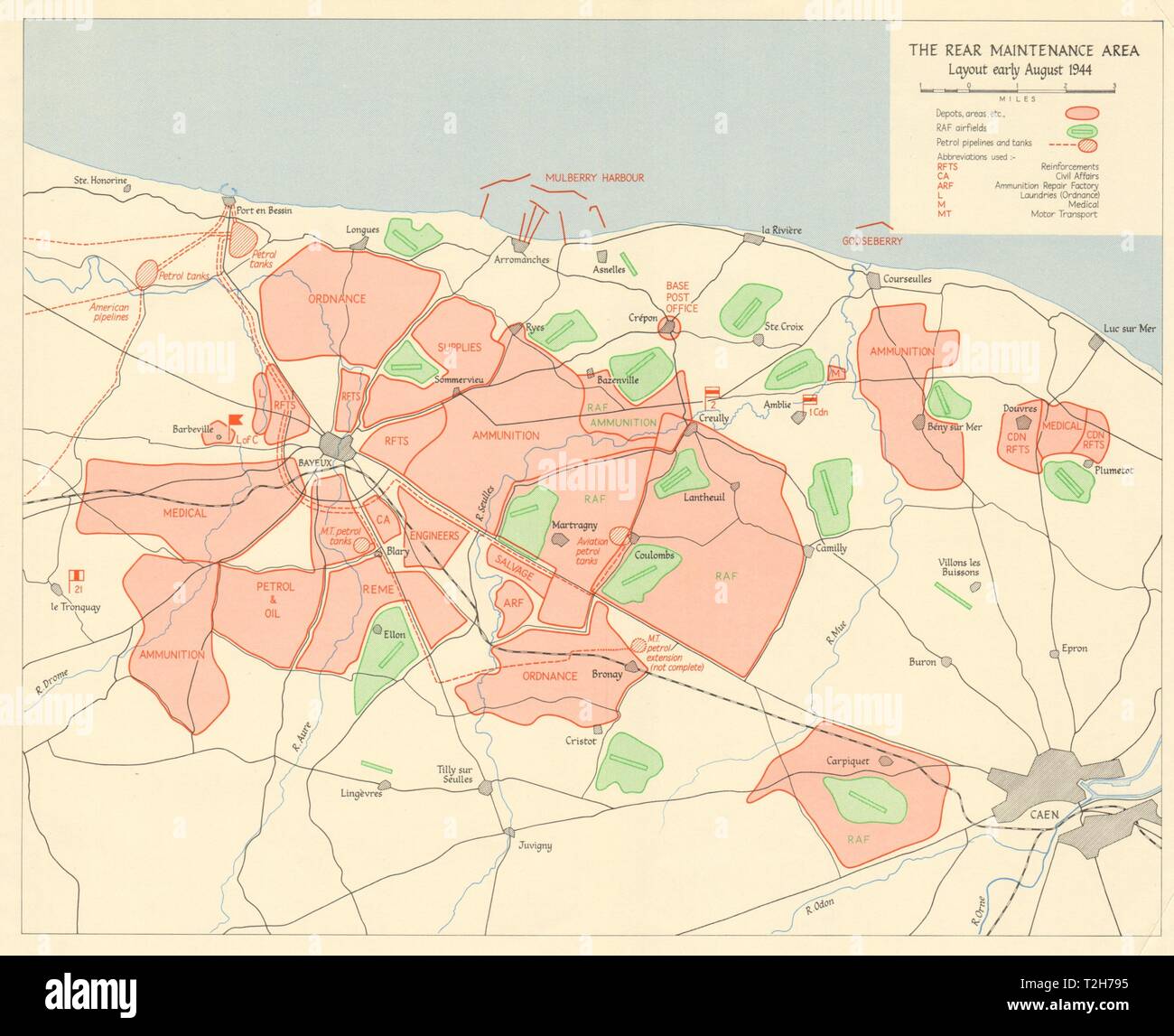 Caen 1944 Banque de photographies et d’images à haute résolution - Alamy