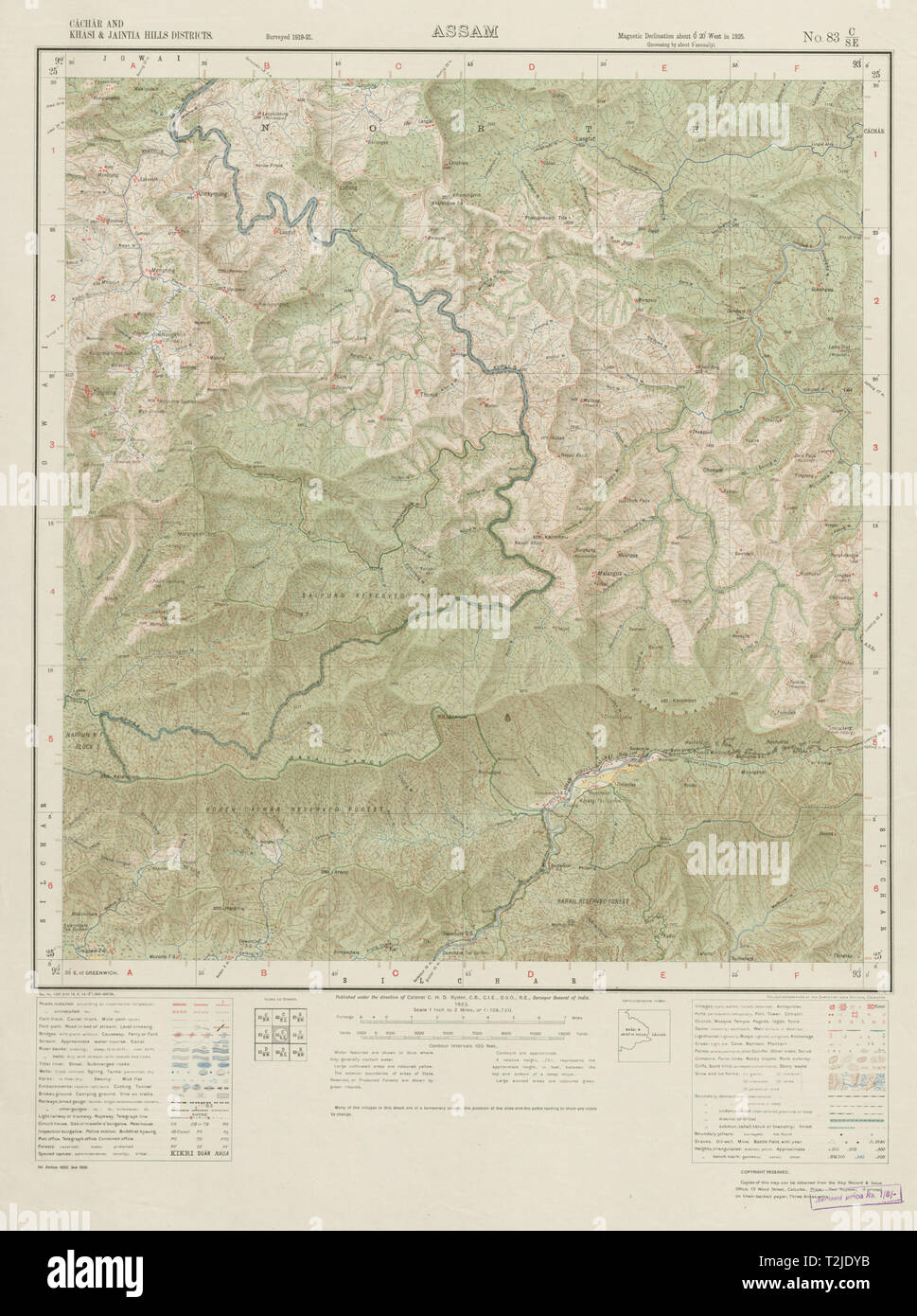 Assam india map Banque de photographies et d’images à haute résolution ...