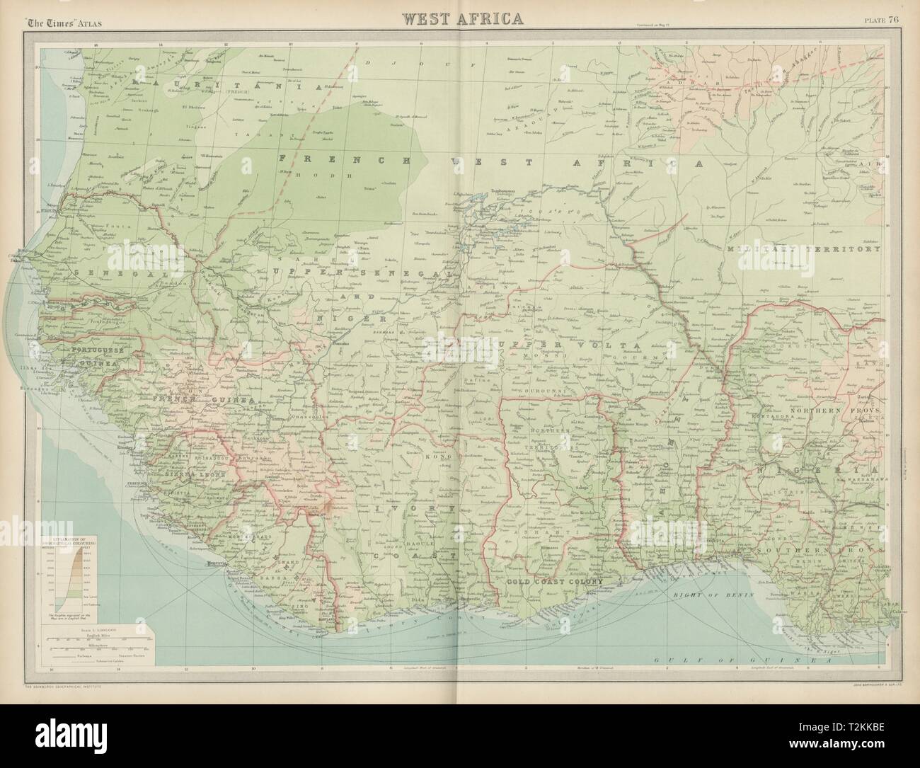 L'Afrique Occidentale Française et coloniale. Gold Coast Dahomey Haute ...