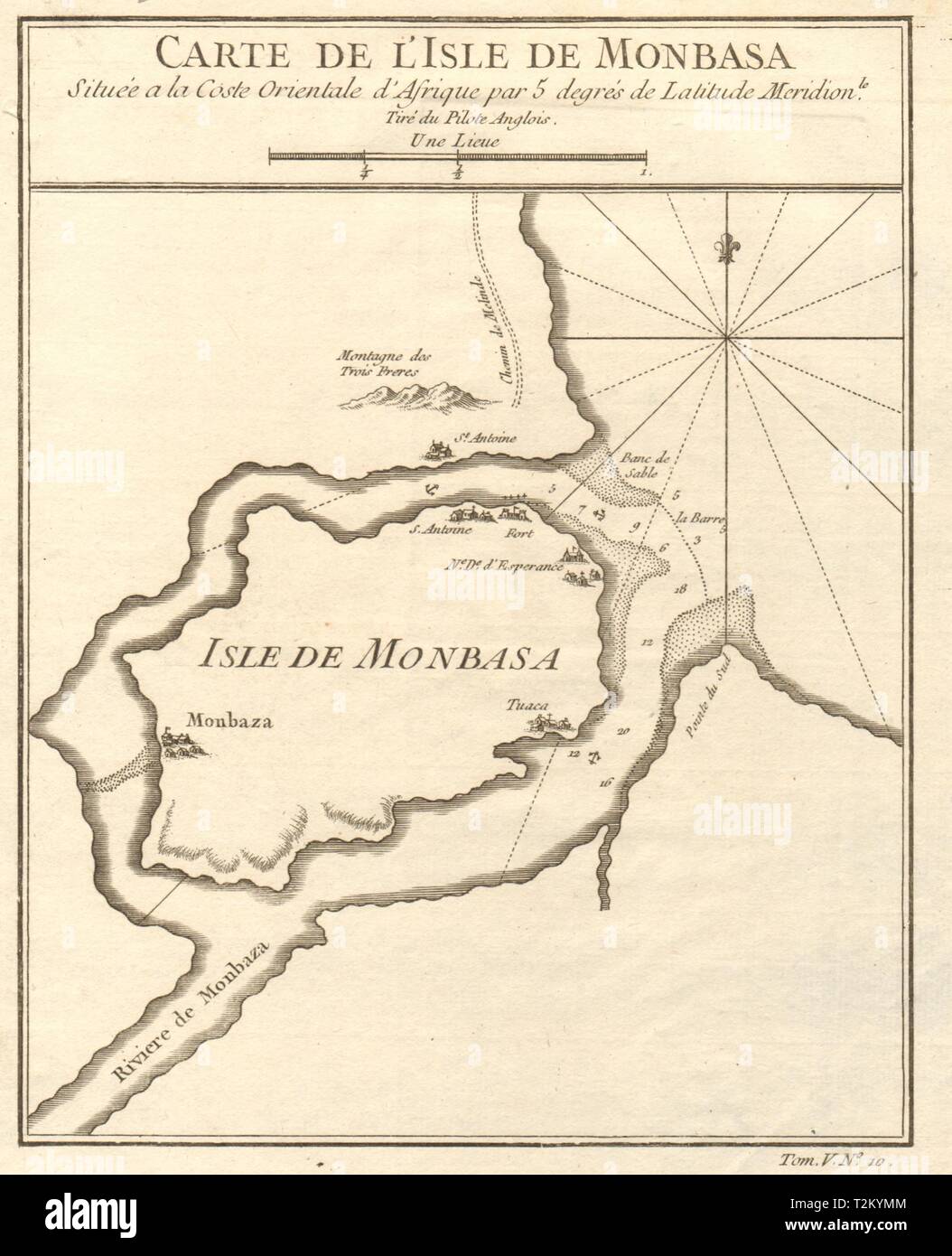 Monbasa map Banque de photographies et d’images à haute résolution - Alamy