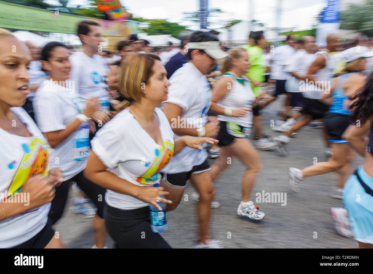 Miami Florida,Bayfront Park,Mercedes Benz Miami Corporate Run,événement ...