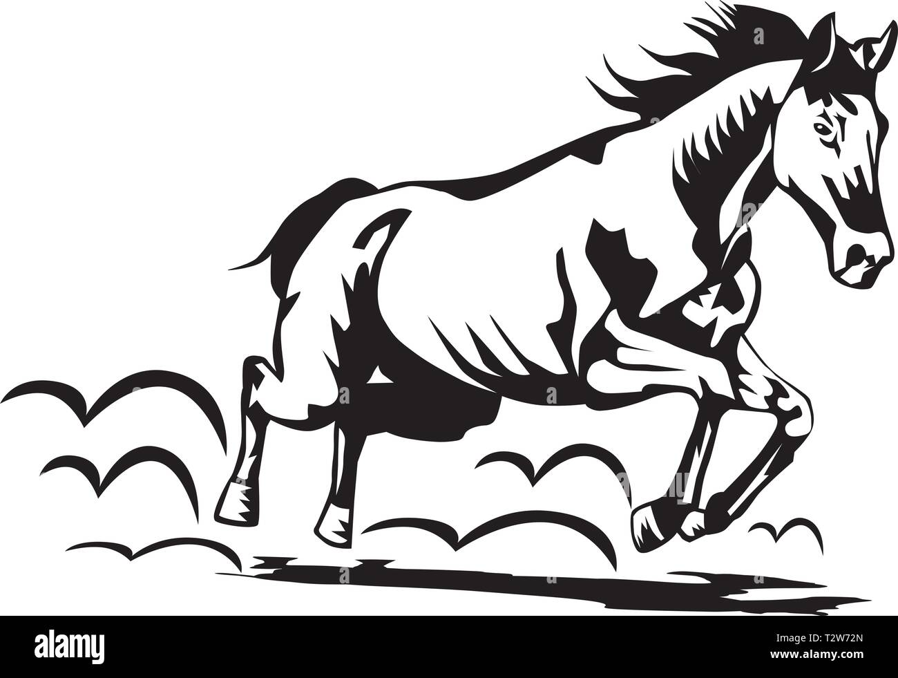 Vecteur de cheval Banque de photographies et d’images à haute ...