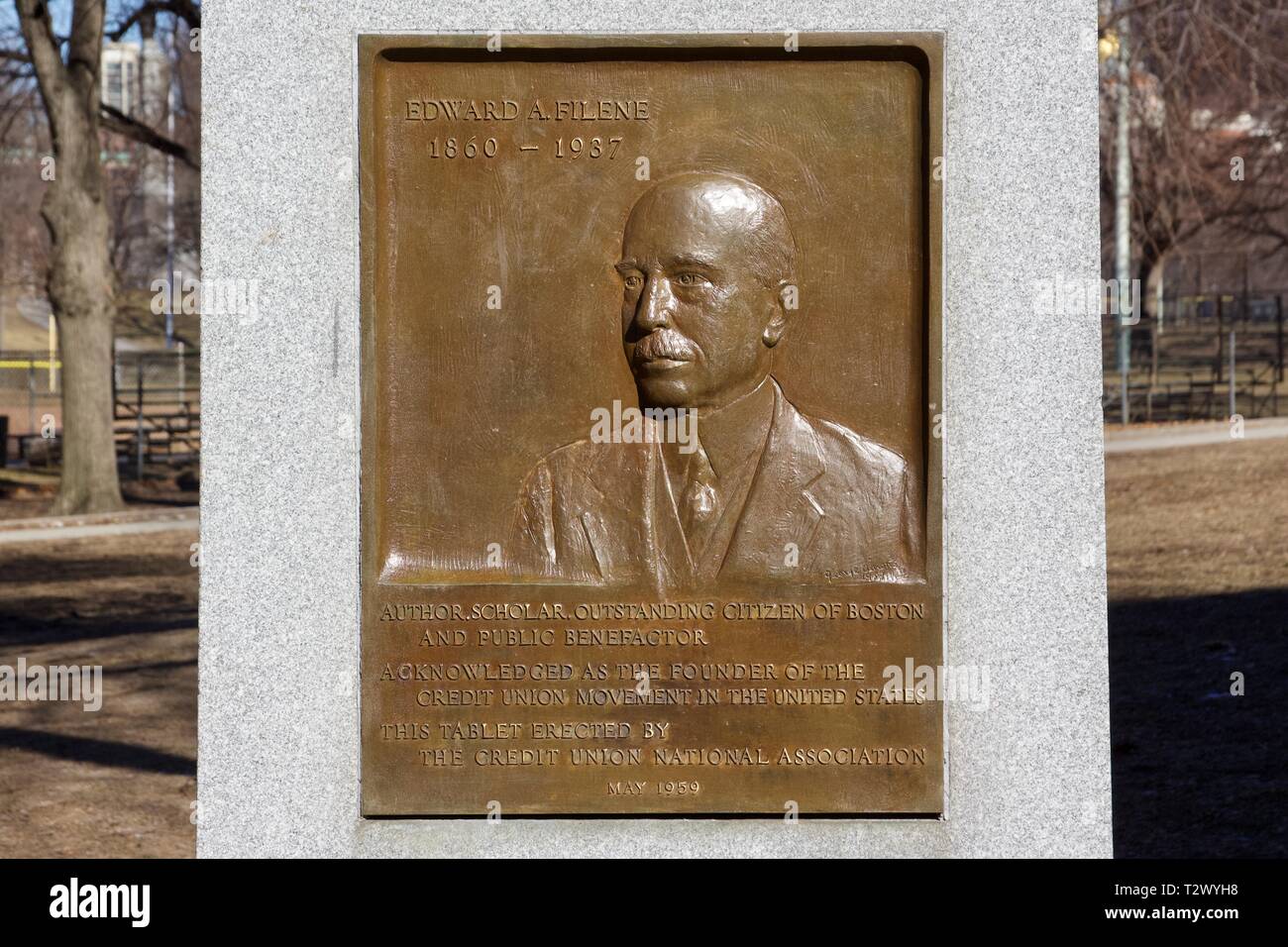 Edward filene hommage Banque de photographies et d’images à haute ...