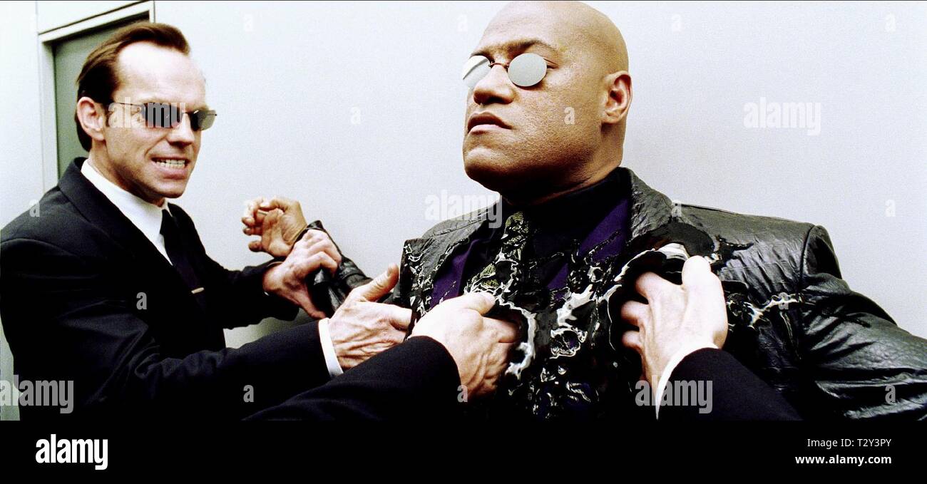 Hugo Weaving The Matrix Banque d'image et photos - Alamy