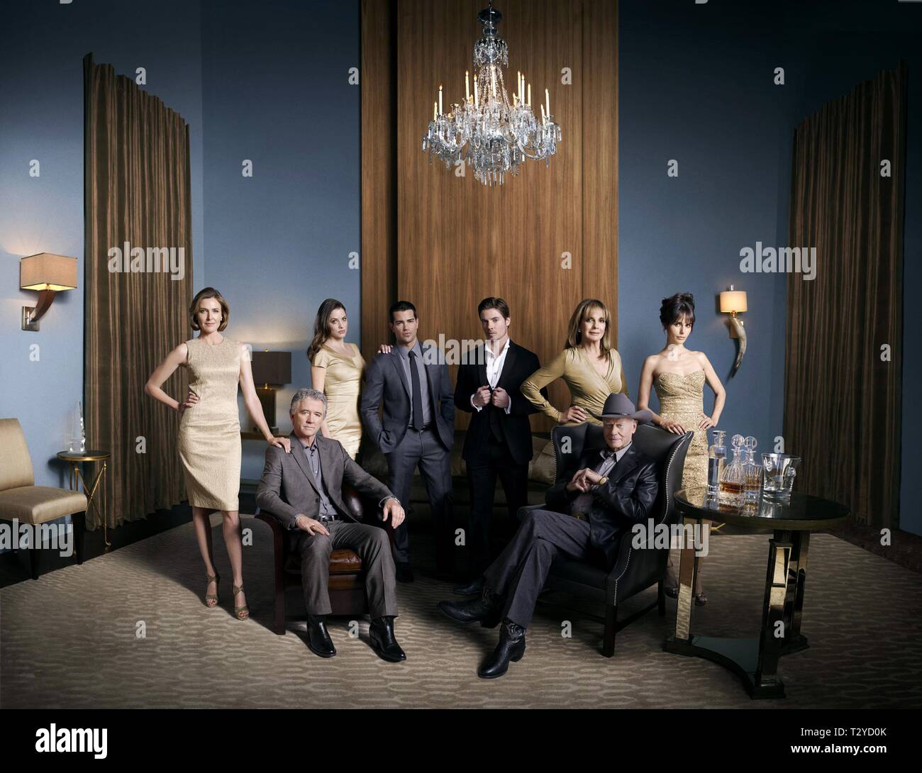 Dallas Tv Larry Hagman Banque d'image et photos - Alamy