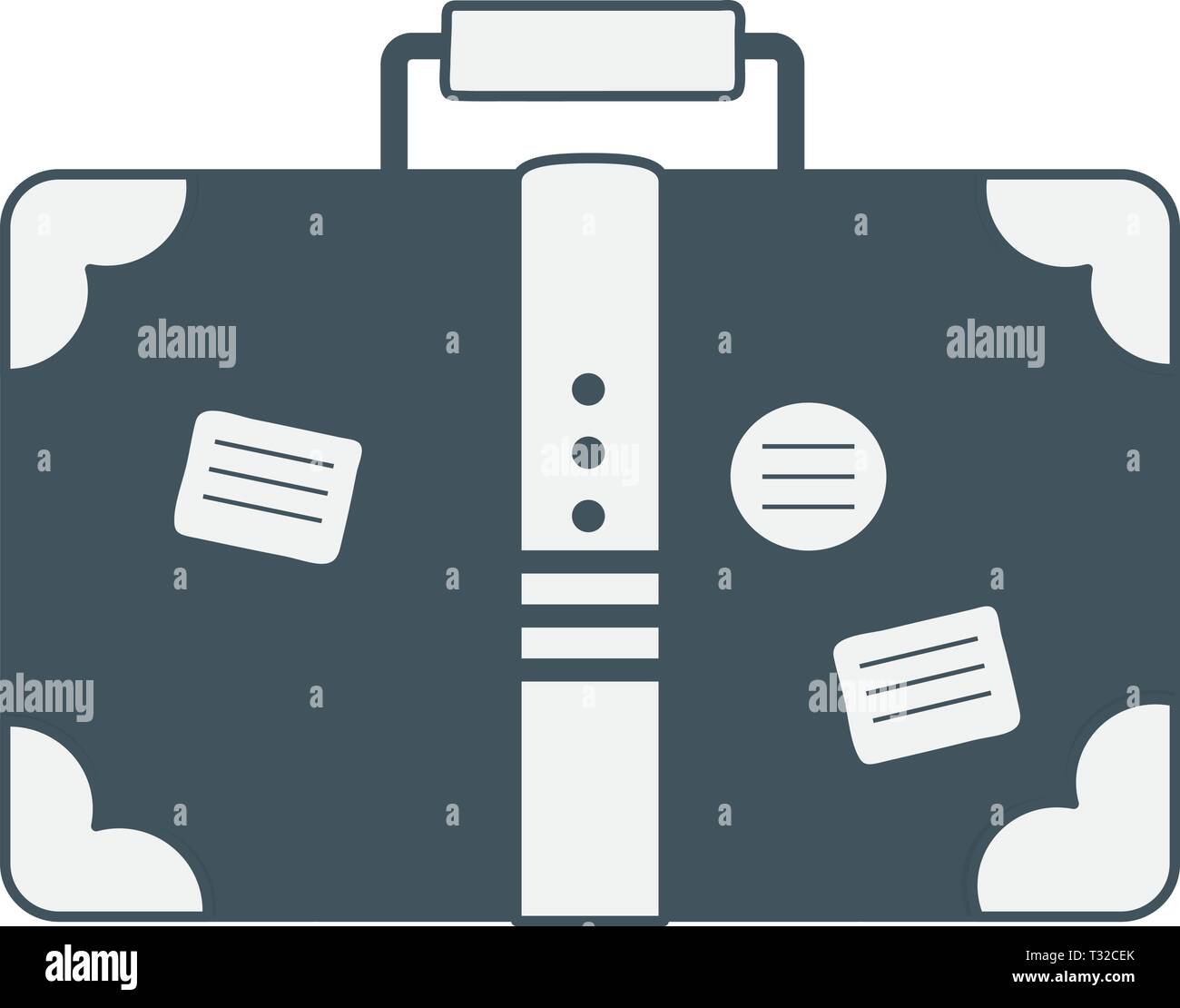 Voyage Vacances valise cartoon vector illustration graphic design Image ...