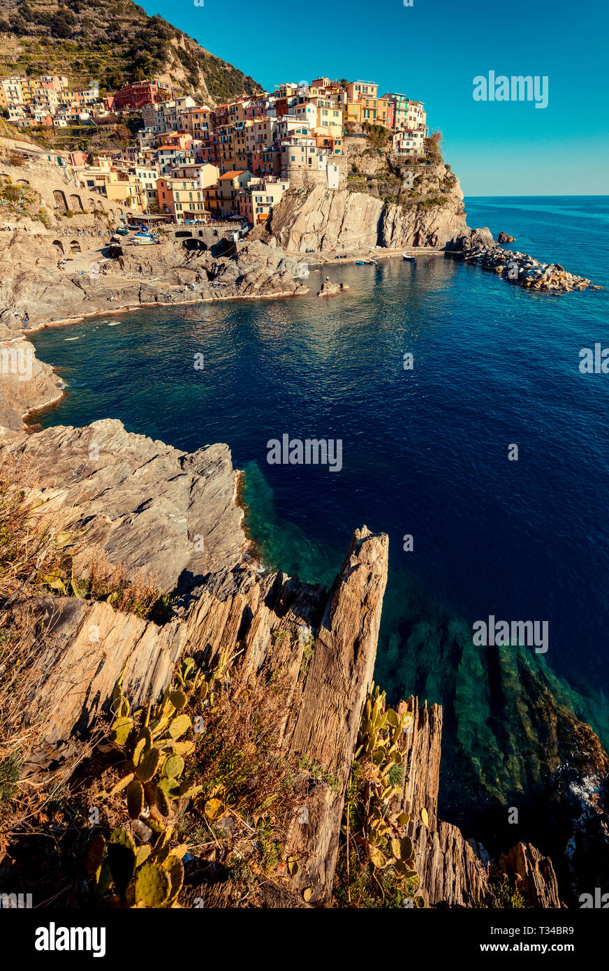 Cinque terre riviera italienne Banque de photographies et d’images à ...