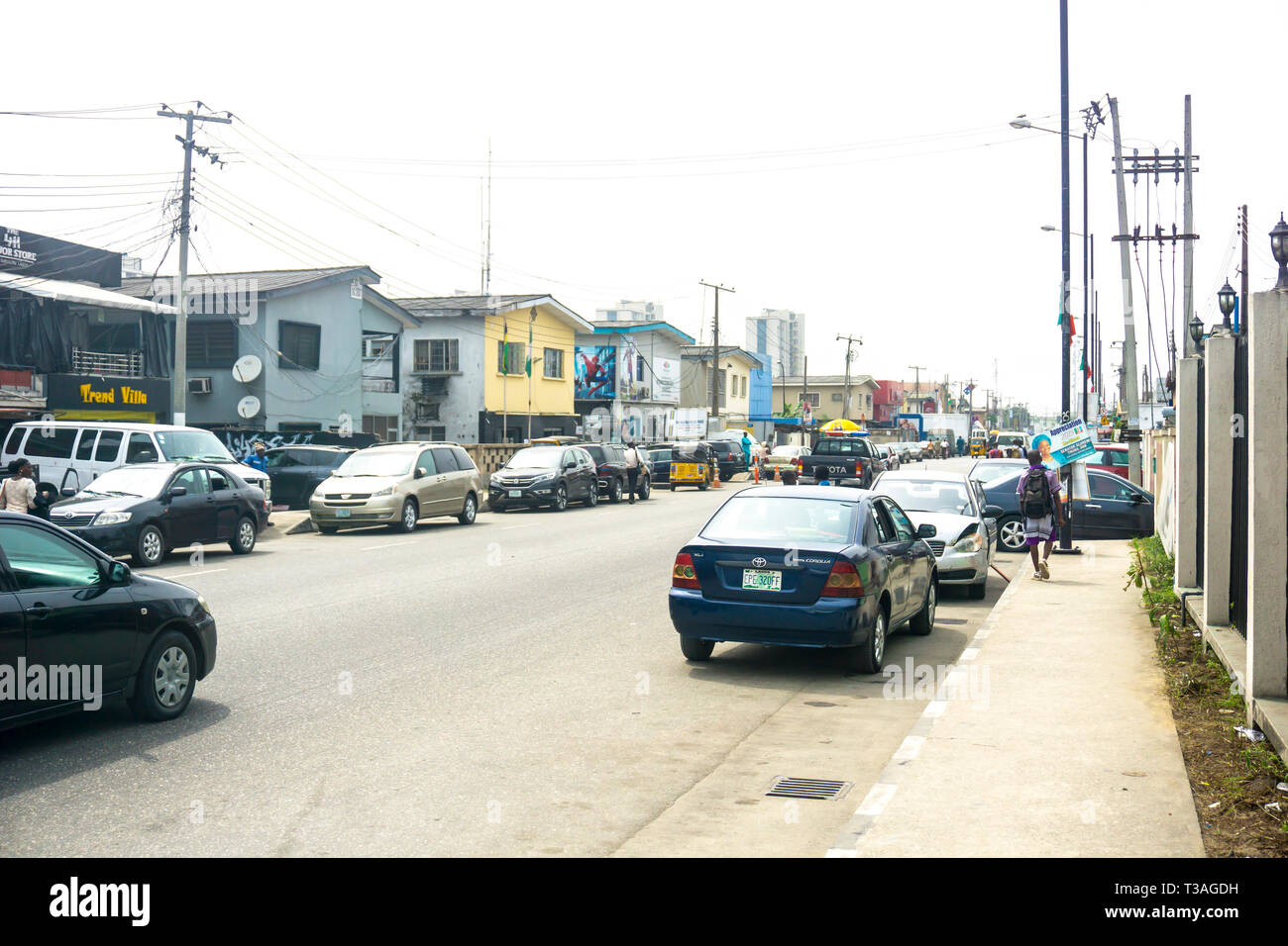 Paysage urbain lagos nigeria Banque de photographies et d’images à ...