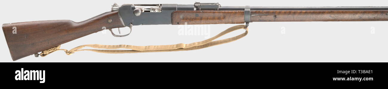 Les armes de service, en France, le fusil Lebel modèle 1886 M 93 ...