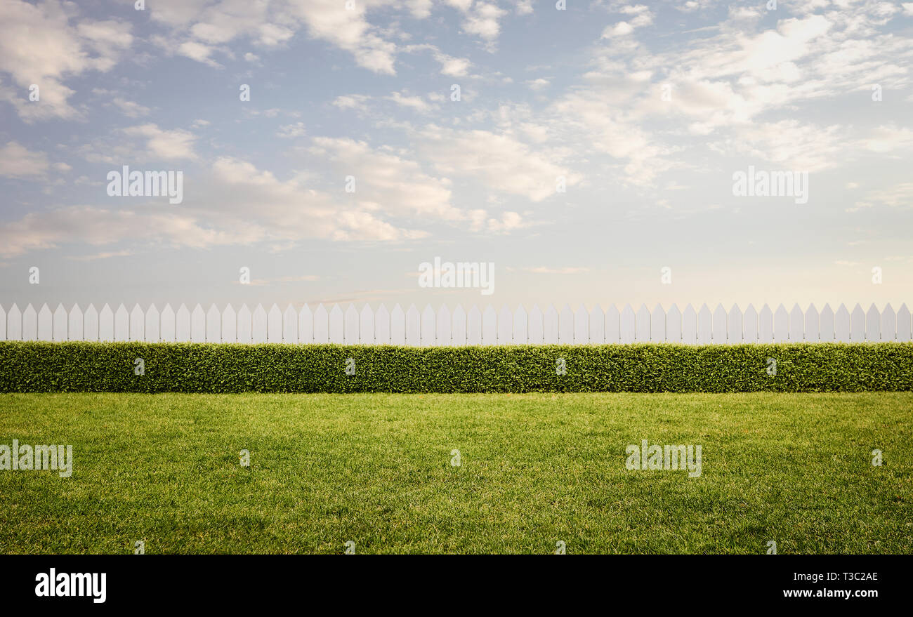 Cour avant ou arrière Banque d'image et photos - Alamy