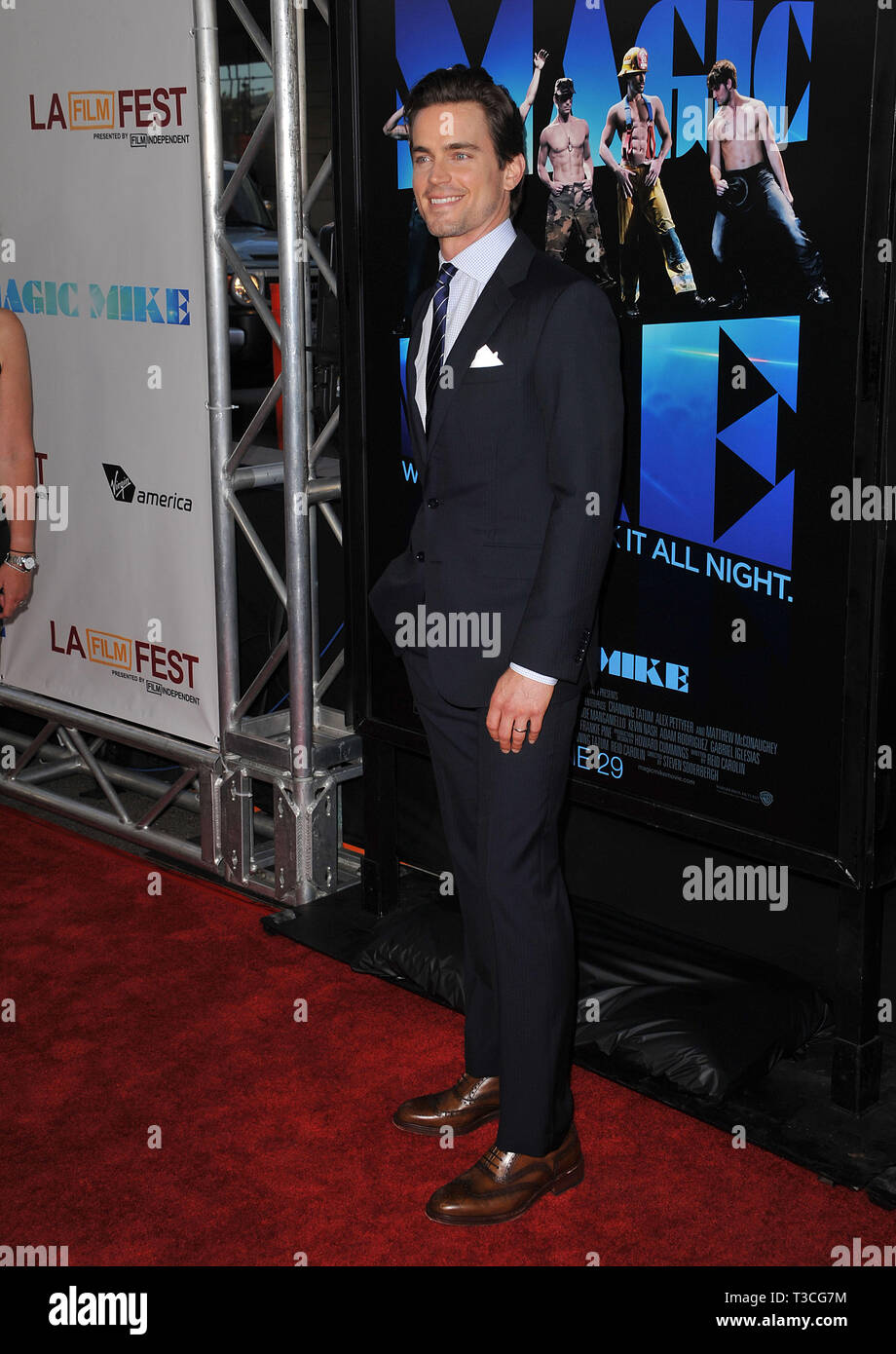 Matt Bomer à Magic Mike Premiere au Regal Theatre de Los Angeles.Matt ...