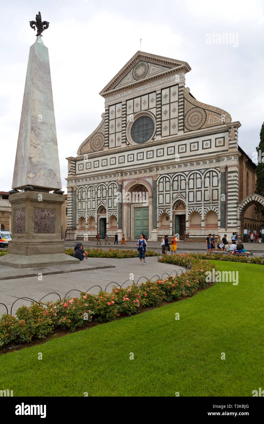Basilica di santa maria novella basilica de santa maria novella Banque ...