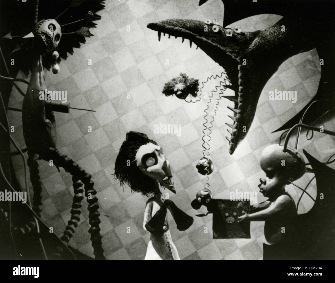 Scène du film d'animation Vincent par Tim Burton, 1982 Photo Stock - Alamy