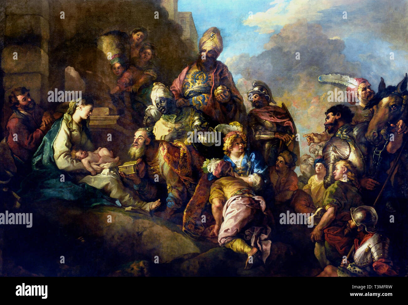 L'Adoration des Mages 1715 Charles de LA FOSSE 1636 - 1716, France ...