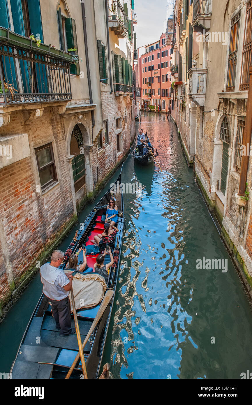 Venise, Italie, le 4 septembre 2018. Venise, ville d'Italie. Vue sur le ...