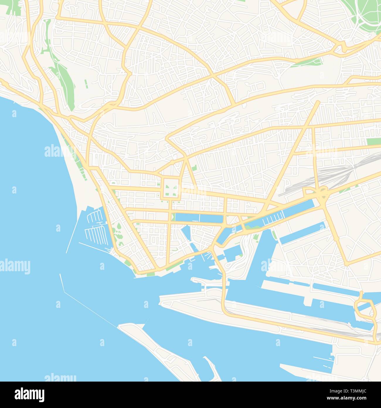 Carte du havre Banque d'images vectorielles - Alamy