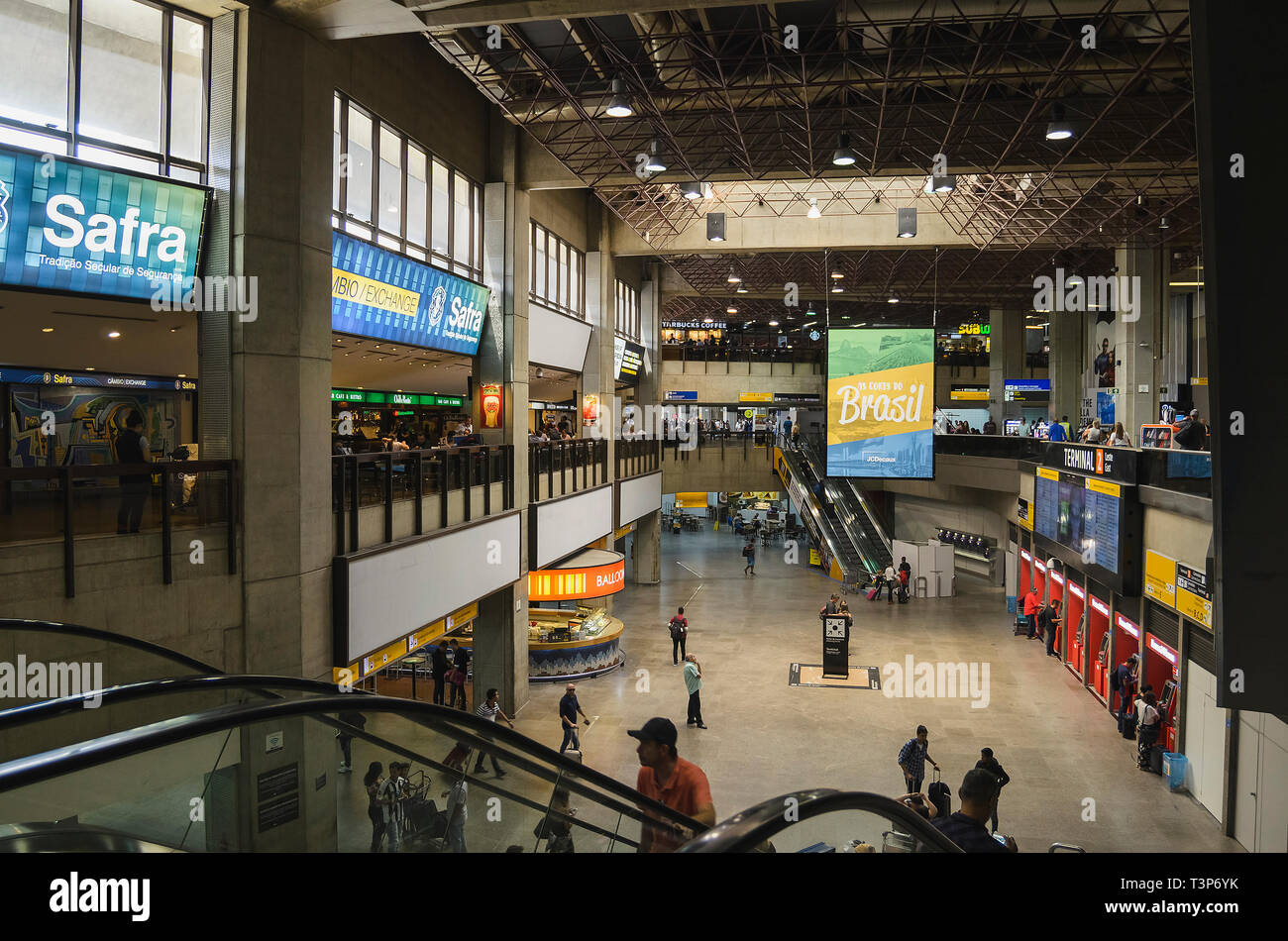 Aeroporto internacional de guarulhos Banque de photographies et d ...