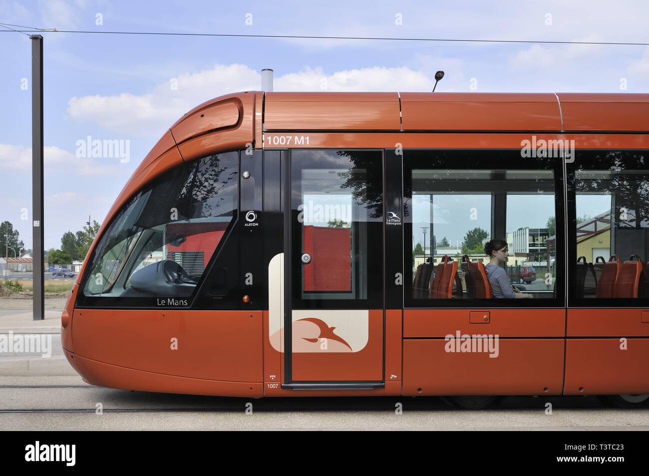 Tram le mans france europe Banque de photographies et d’images à haute ...
