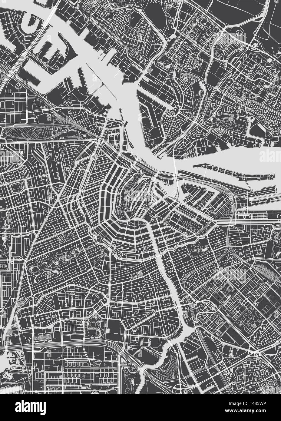 Carte d'amsterdam Banque de photographies et d’images à haute ...