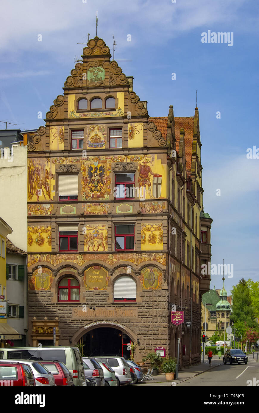 Au lac de Constance Constance, Allemagne : maison de ville historique à ...