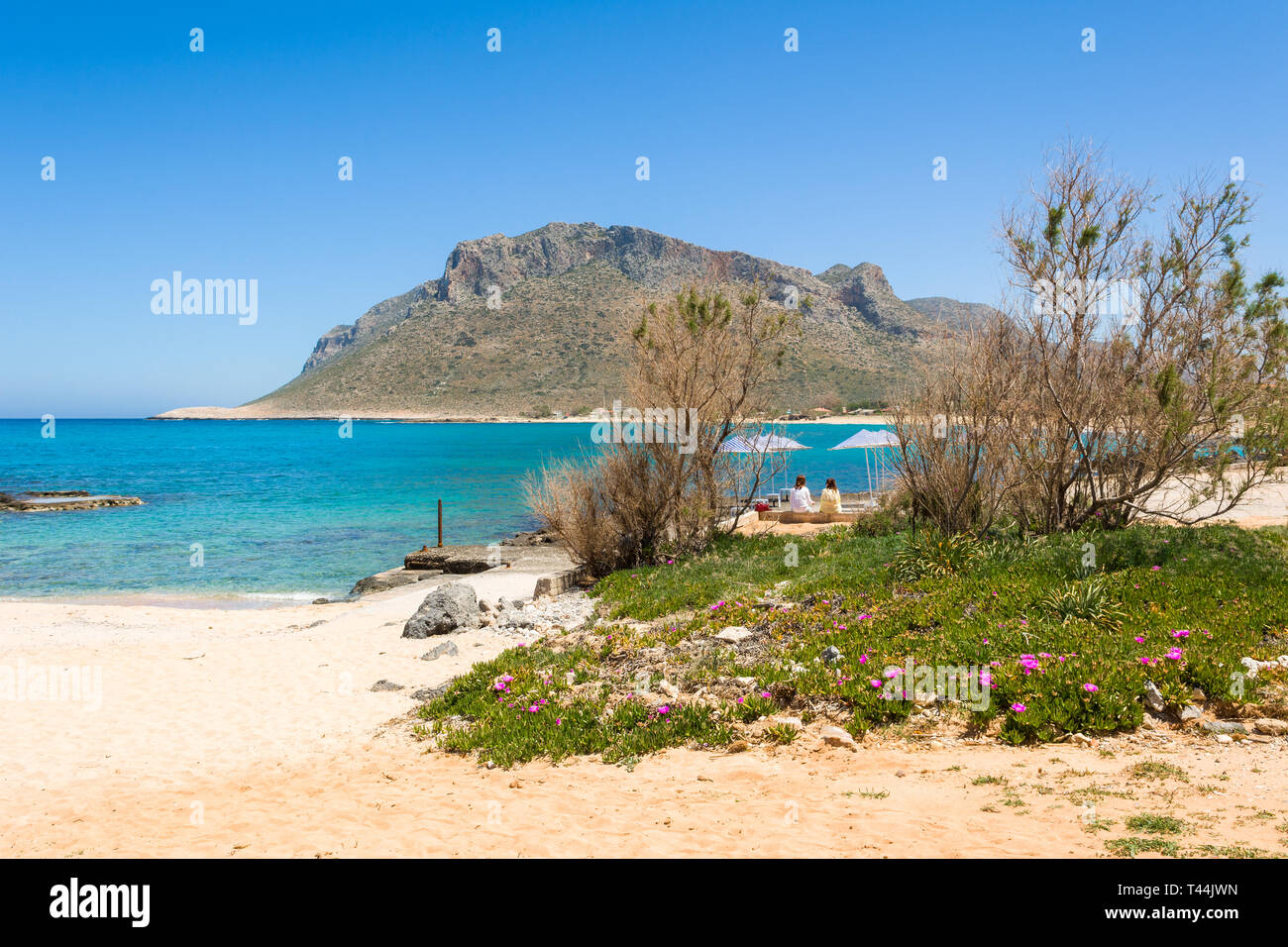 Stavros beach Banque de photographies et d’images à haute résolution ...
