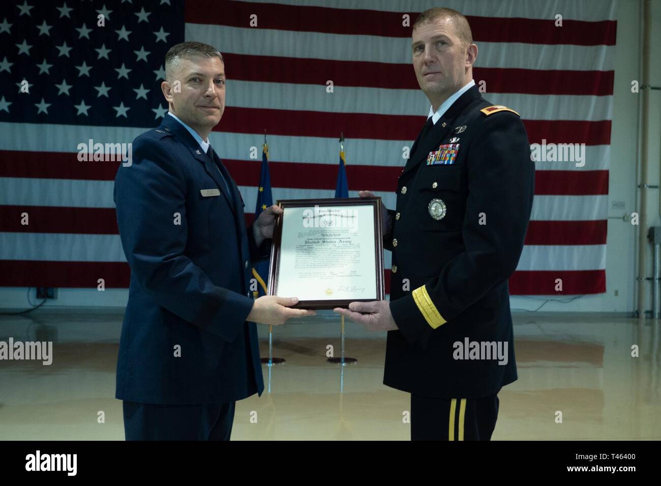 Alaska Air National Guard Brig. Gen. Torrence W. Saxe, adjudant général ...