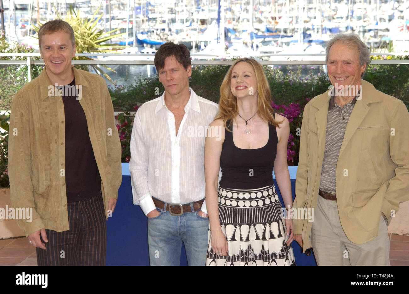 CANNES, FRANCE. 23 mai 2003 : l'acteur/réalisateur CLINT EASTWOOD (à ...