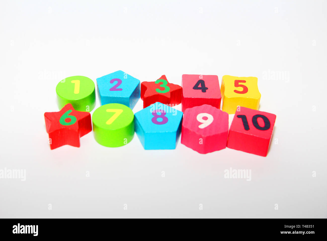 Apprendre les chiffres pour les enfants Banque de photographies et d ...