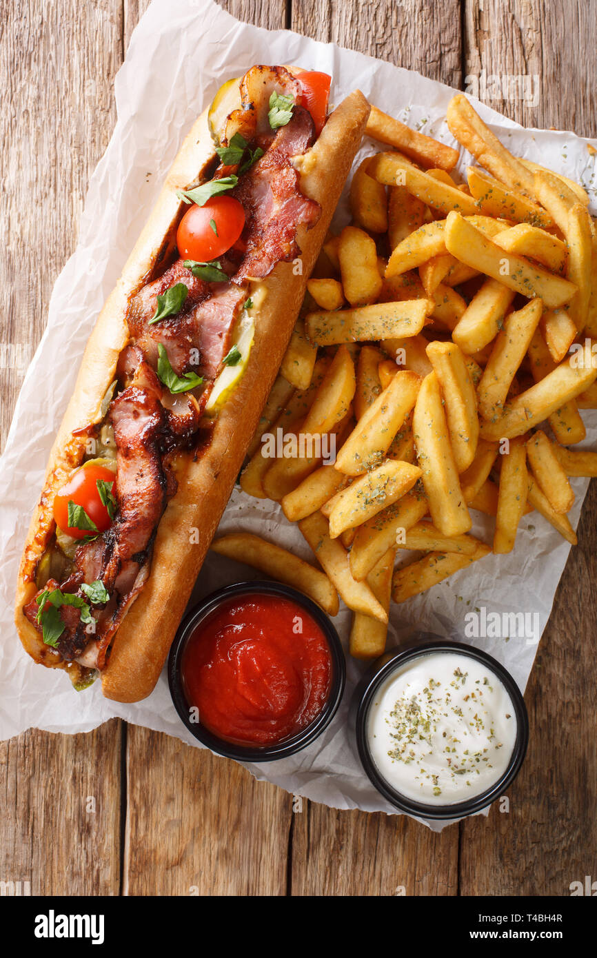 American hot dog Banque de photographies et d’images à haute résolution ...