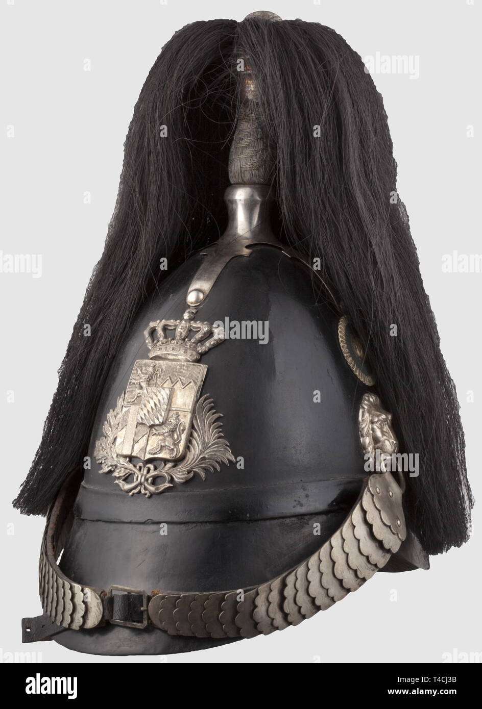 Pare-balles, casques, casque bavarois modèle 1848 pour les soldats de ...