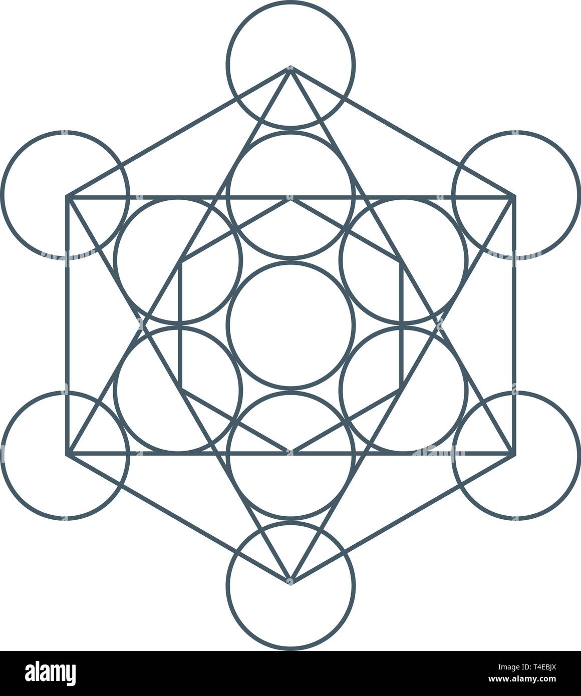 Fleur de vie. La Géométrie Sacrée. Symbole de l'harmonie et l'équilibre ...