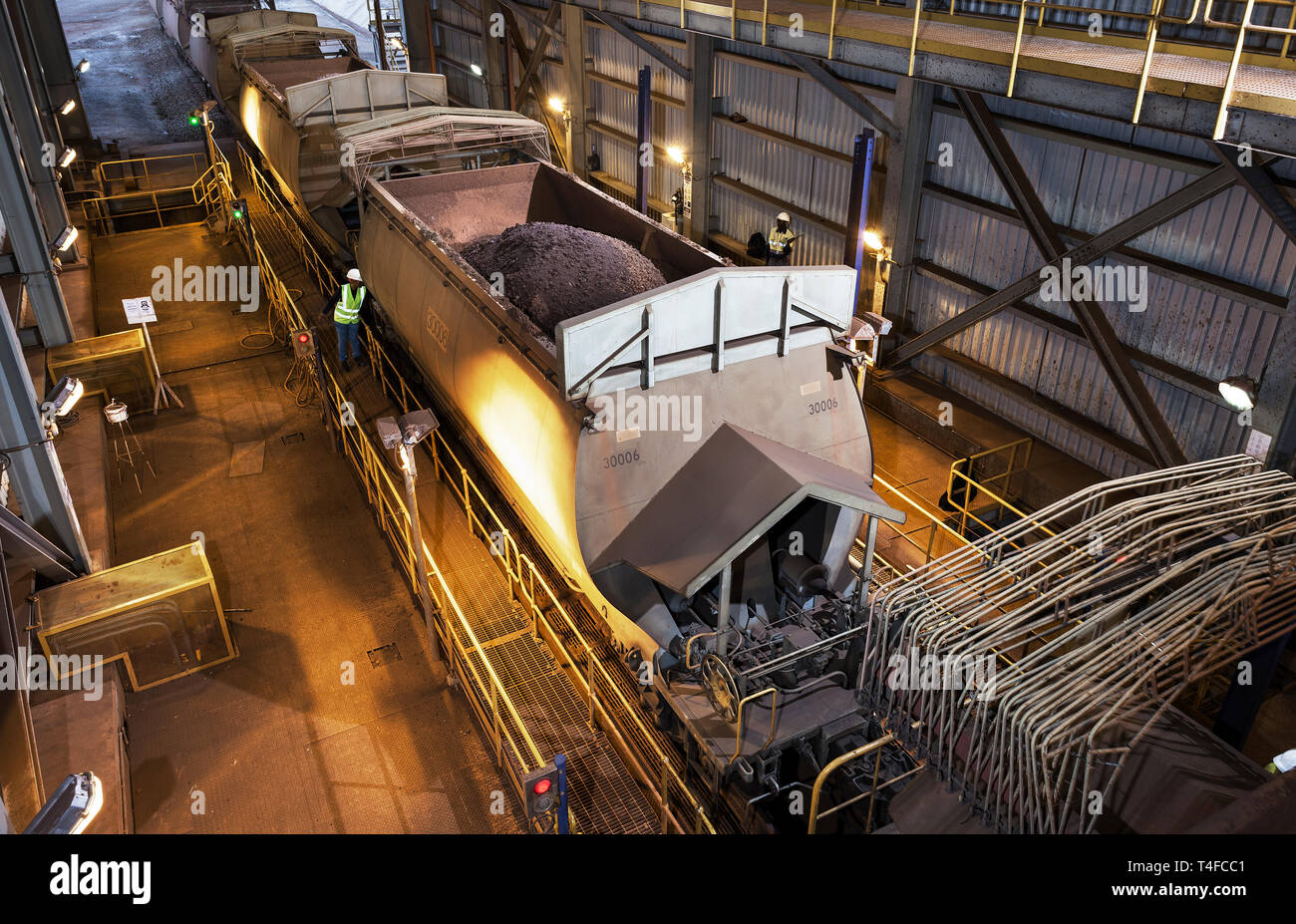 Ore wagons Banque de photographies et d’images à haute résolution - Alamy