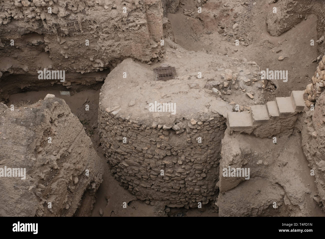 Neolithic jericho Banque de photographies et d’images à haute ...
