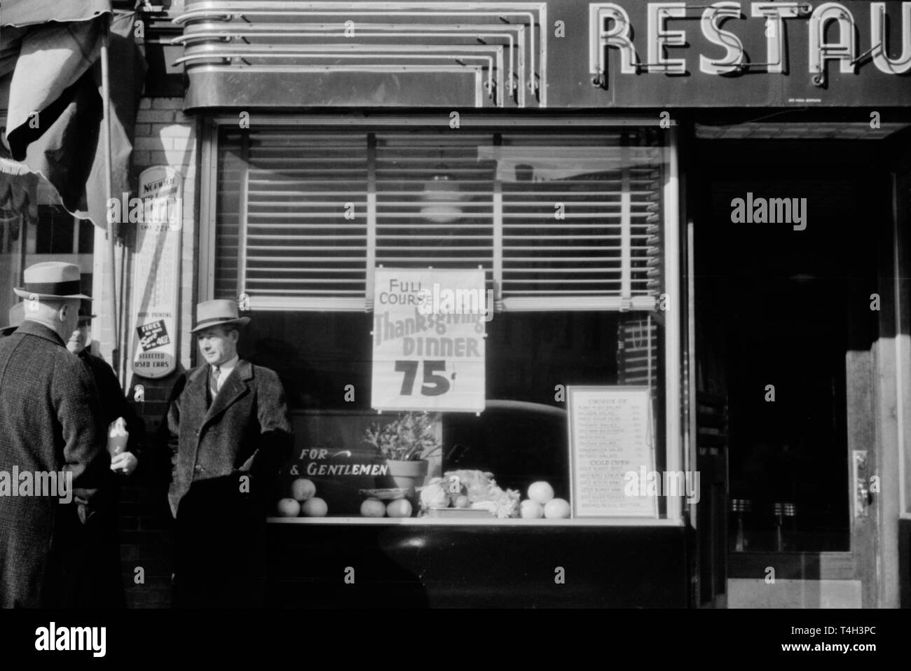 1940s diner Banque de photographies et d’images à haute résolution - Alamy