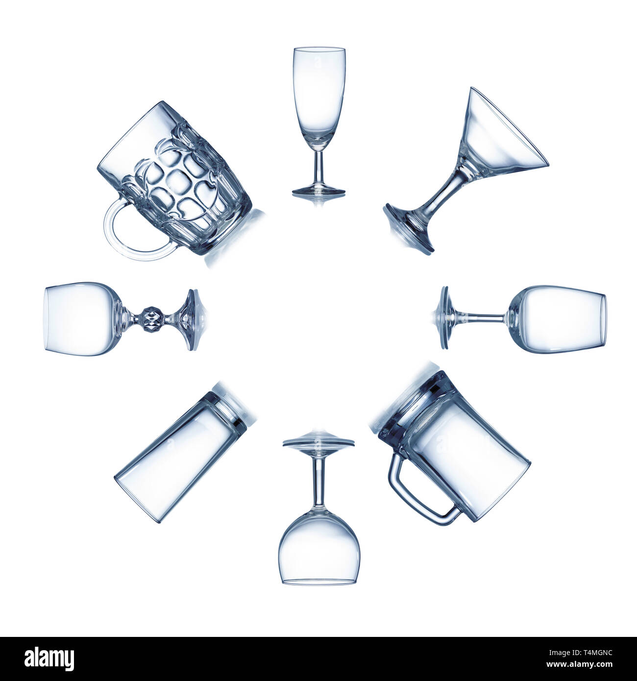 Verrerie vide Banque de photographies et d’images à haute résolution ...