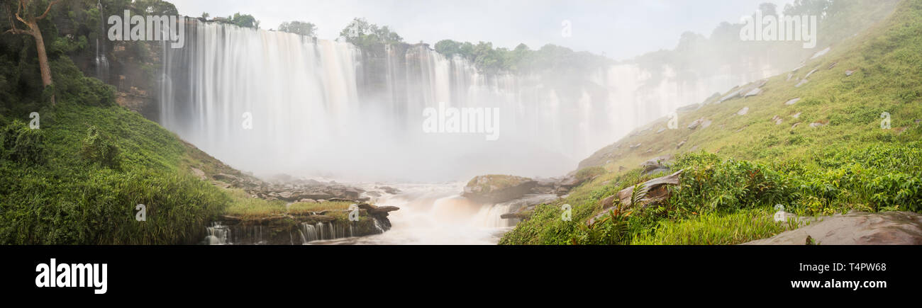 Kalandula cascades, de Malange en Angola la photographie de paysage vue ...