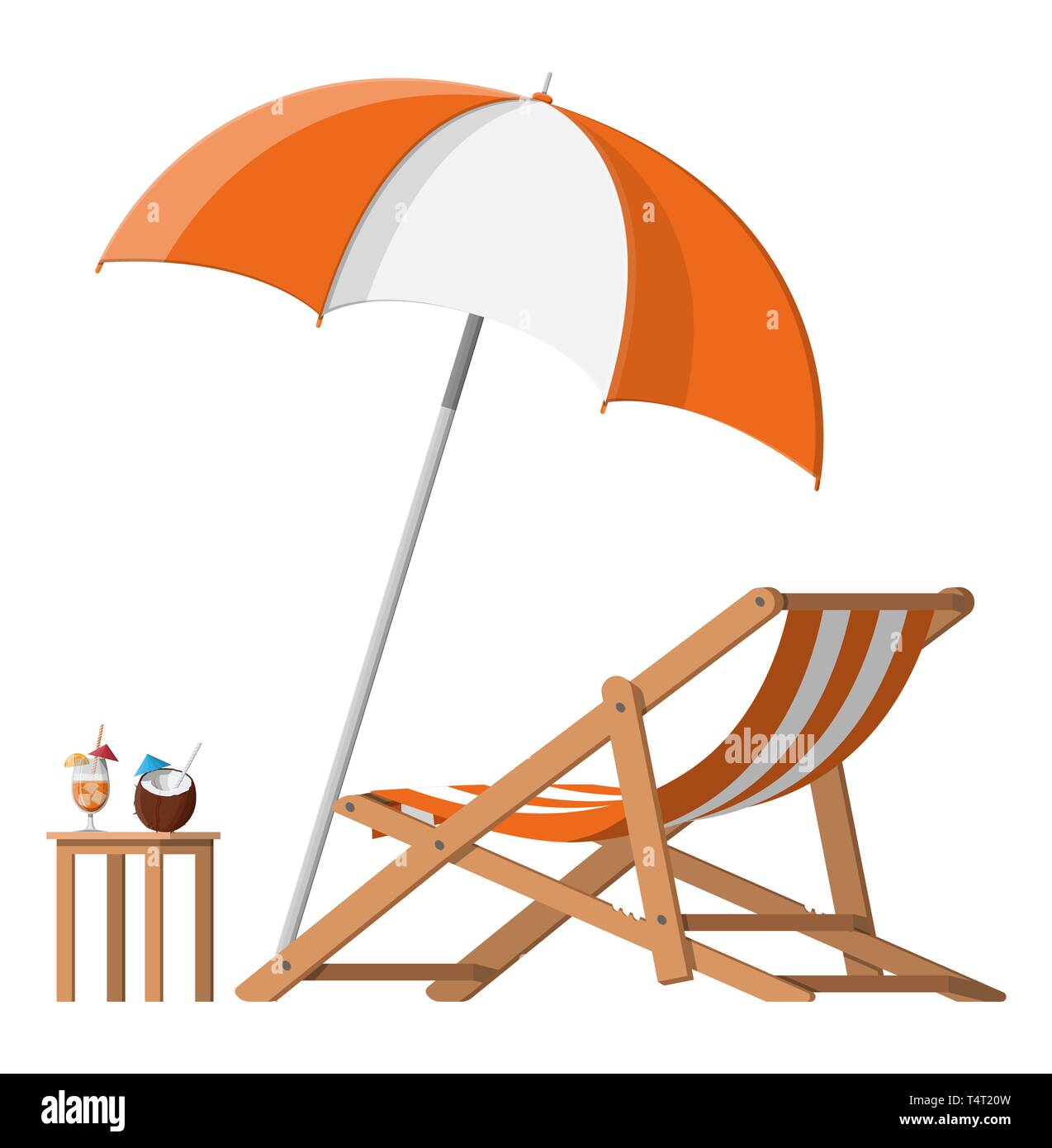 Chaise Longue En Bois Transat Transat Transat Chaise De Plage Avec