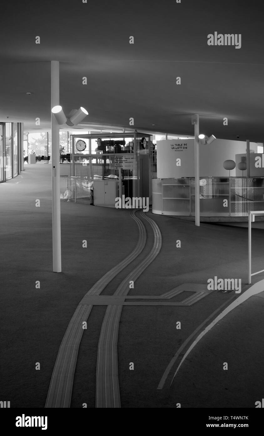 Centro de aprendizaje epfl rolex Banque d'images noir et blanc - Alamy