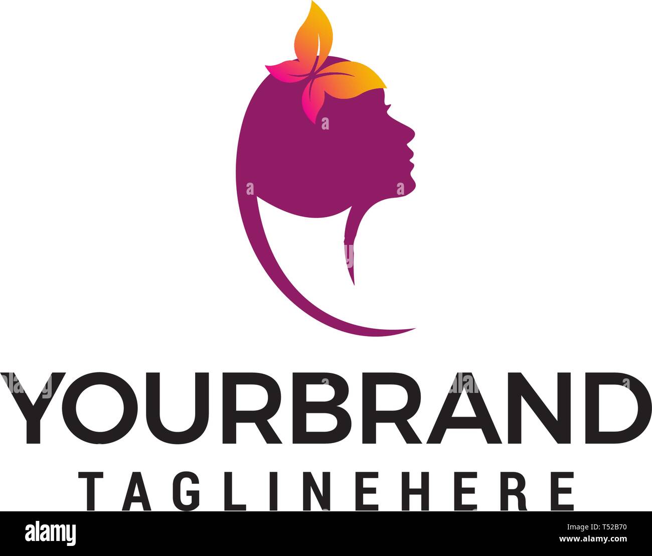 Beauty salon logo Banque de photographies et d’images à haute ...