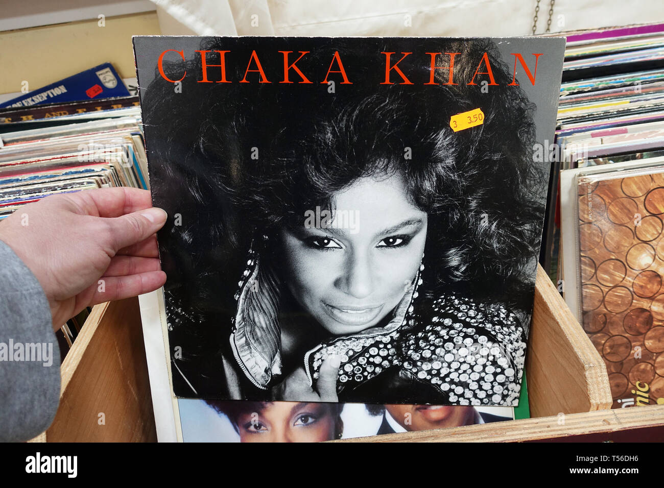 Used vinyl album cover Banque de photographies et d’images à haute ...