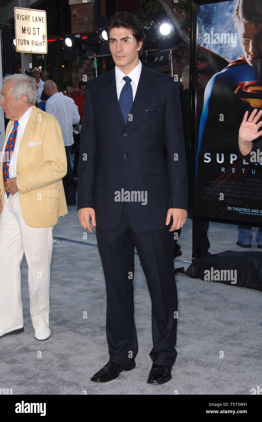 Brandon routh superman returns world Banque de photographies et d ...