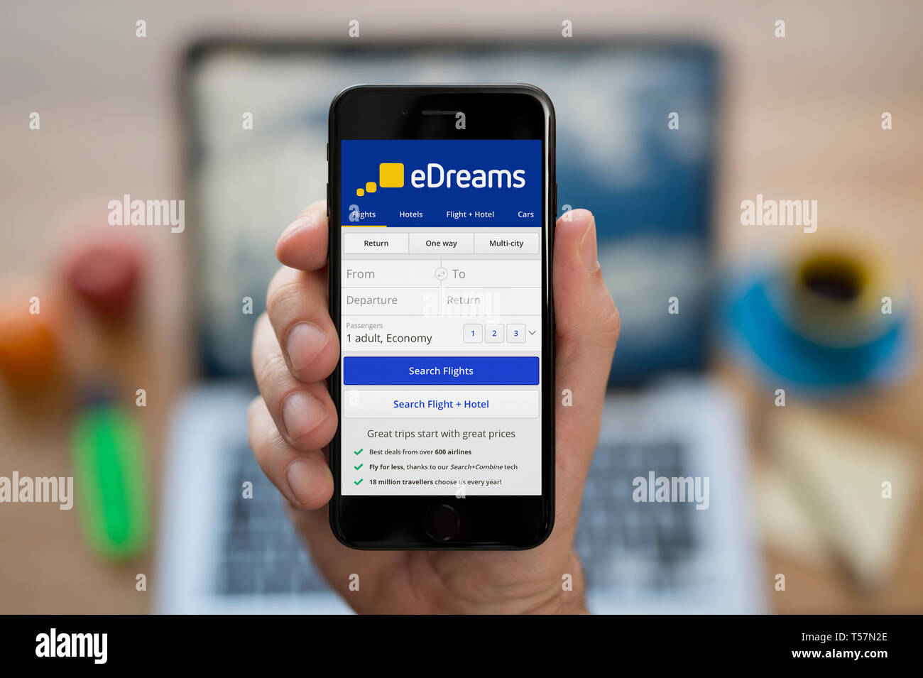 Edreams logo Banque de photographies et d’images à haute résolution - Alamy