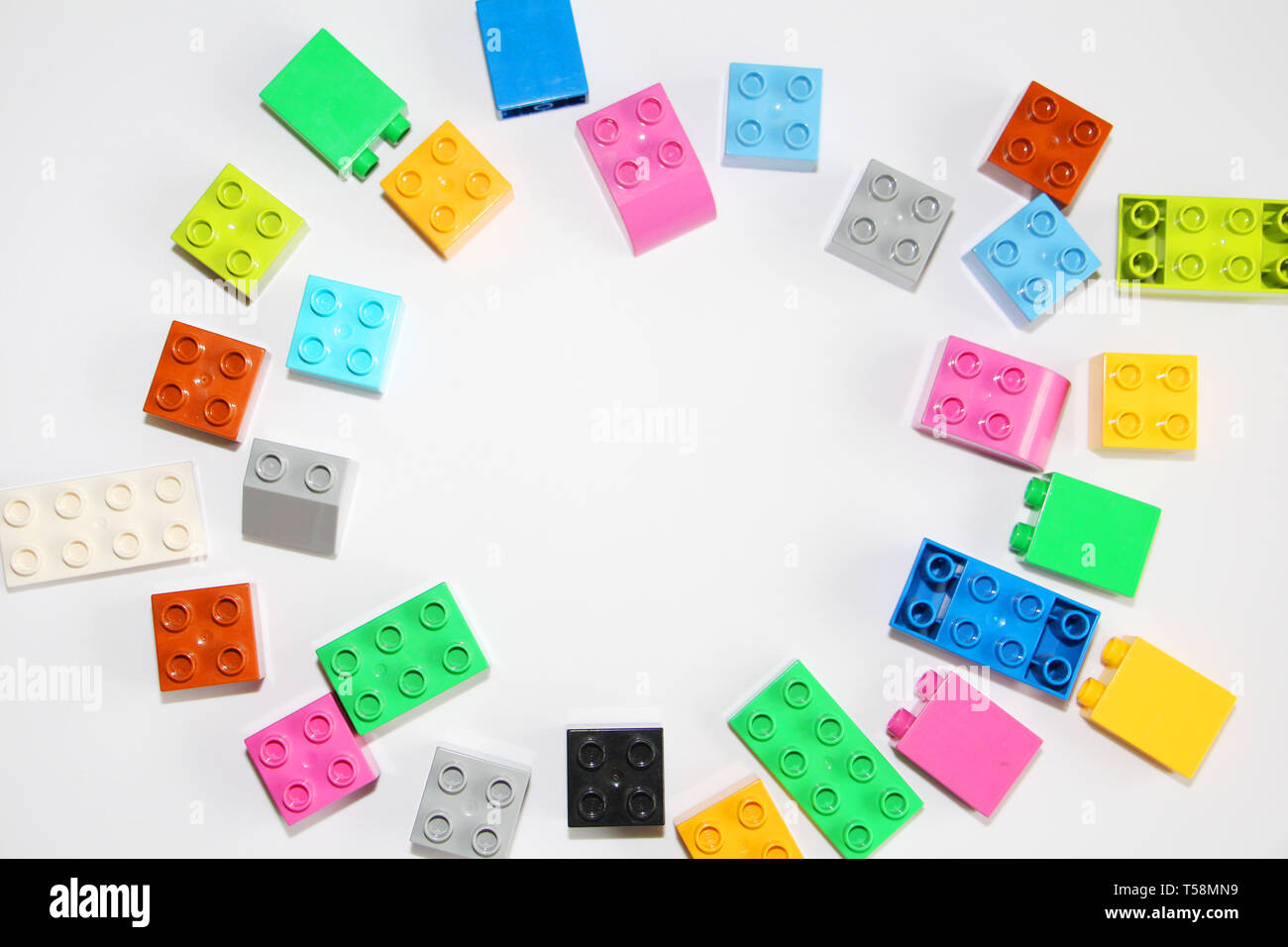 Brique lego blanche Banque de photographies et d’images à haute ...