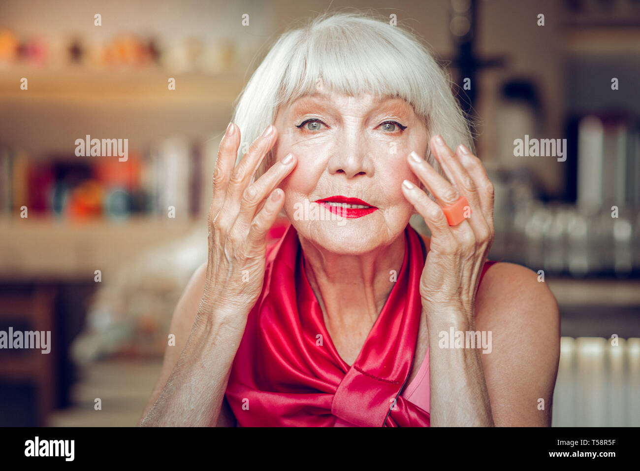 Maquillage de vieillesse Banque de photographies et d’images à haute ...